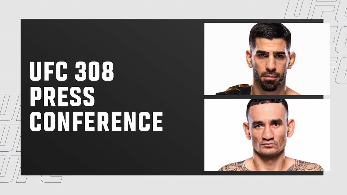 UFC 308 press conference video - FIGHTMAG