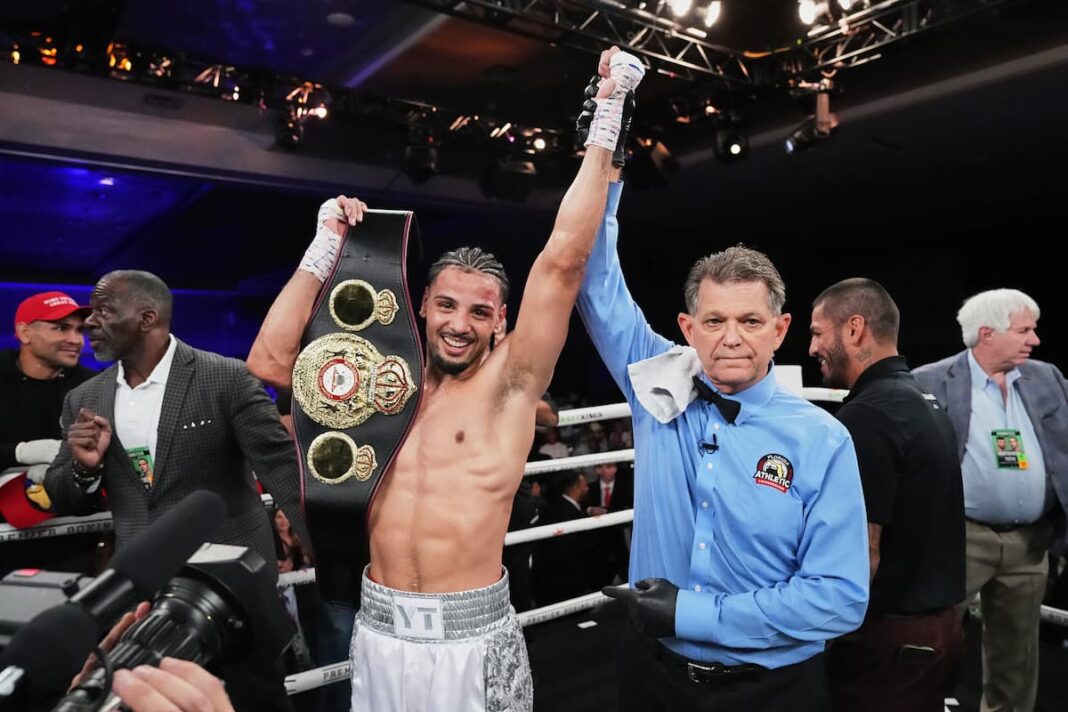 Photos: Bakhram Murtazaliev dominates, drops & stops Tim Tszyu to ...