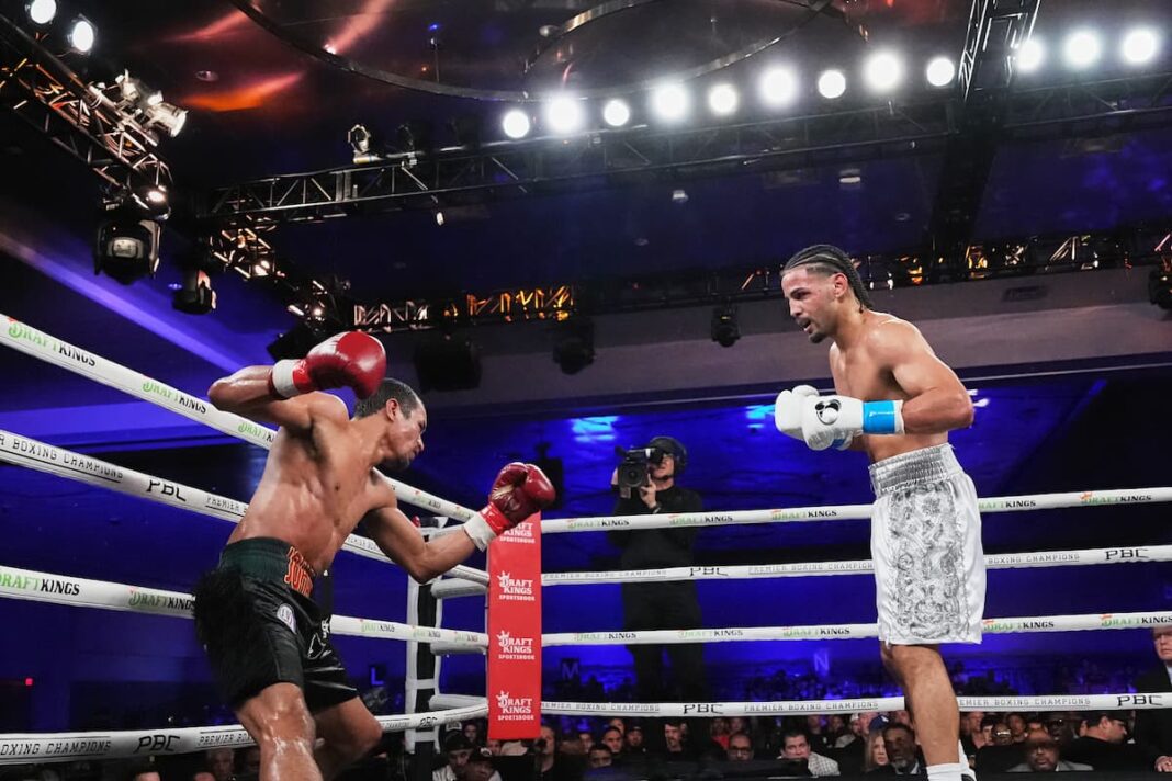 Photos: Bakhram Murtazaliev dominates, drops & stops Tim Tszyu to ...