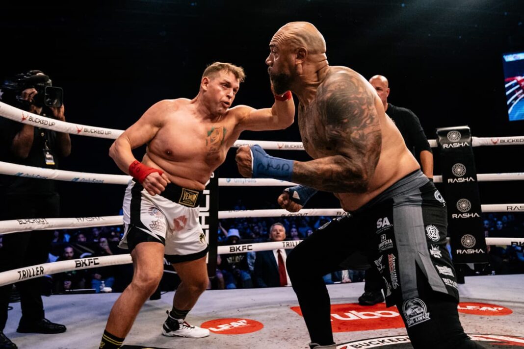 BKFC LA photos: Khanakov decisions Warr, Garrett knocks out Johnson ...