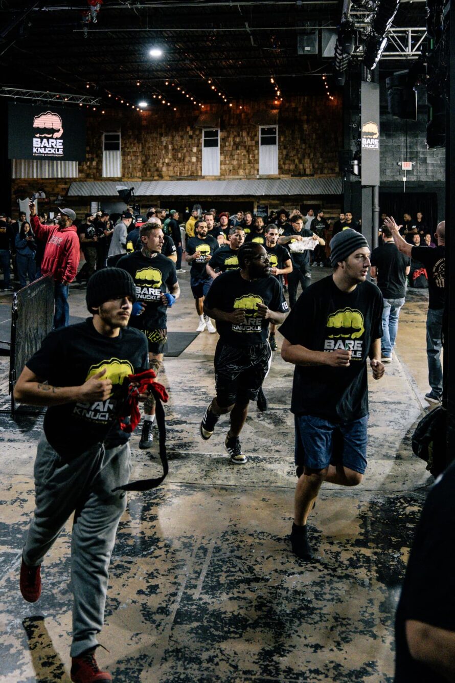 Photos: BKFC hosts Tryouts in Philadelphia, first bare knuckle clash ...