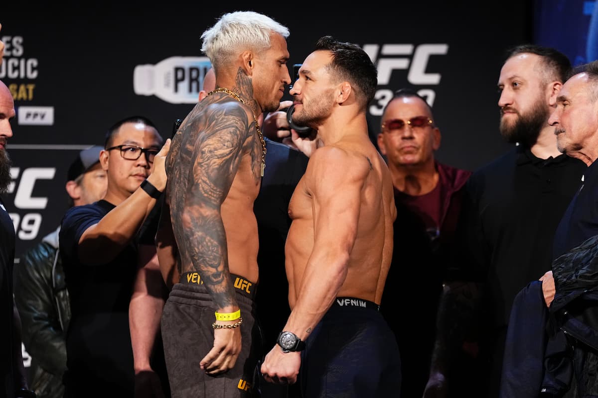 UFC 309 video: Ceremonial weigh-ins & final faceoff - FIGHTMAG