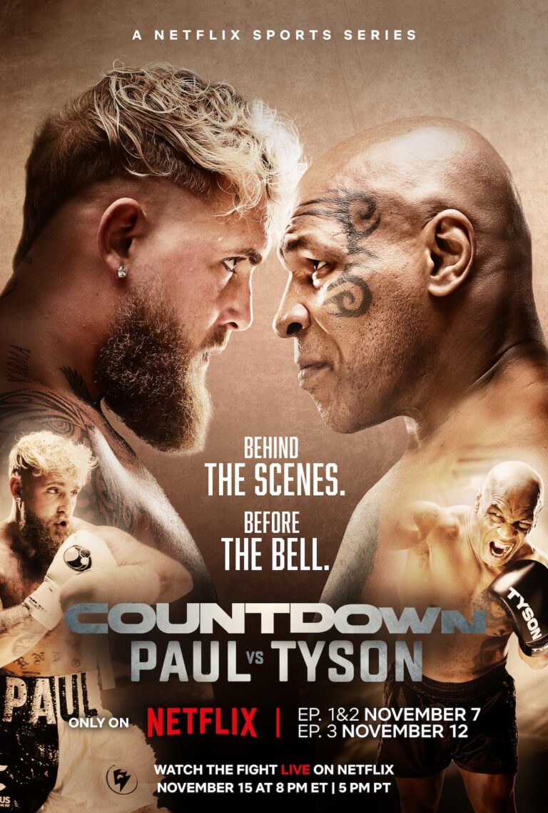 Countdown: Paul vs Tyson sneak peek video & Key Art released - FIGHTMAG