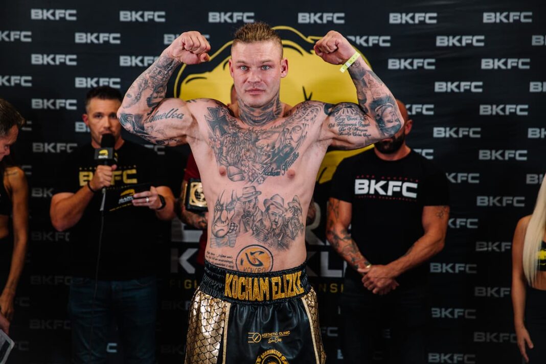 BKFC 68 weigh-in photos: Anthony Faulkner vs Dawid Oskar official in ...