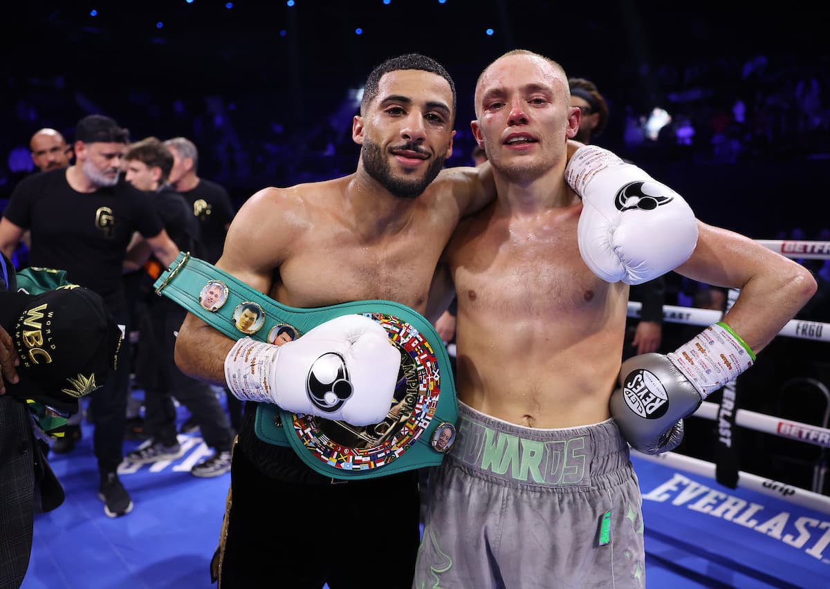 Photos: Galal Yafai stops Sunny Edwards in sixth round to claim interim ...