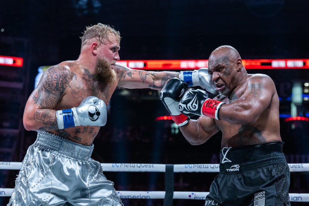Jake Paul vs Mike Tyson: Over 60 photos from boxing event on Netflix ...
