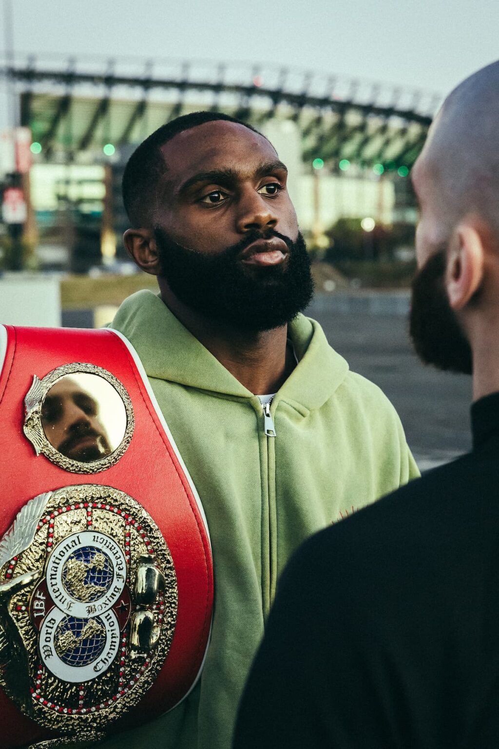 Photos: Jaron 'Boots' Ennis vs Karen Chukhadzhian first face-off ahead ...