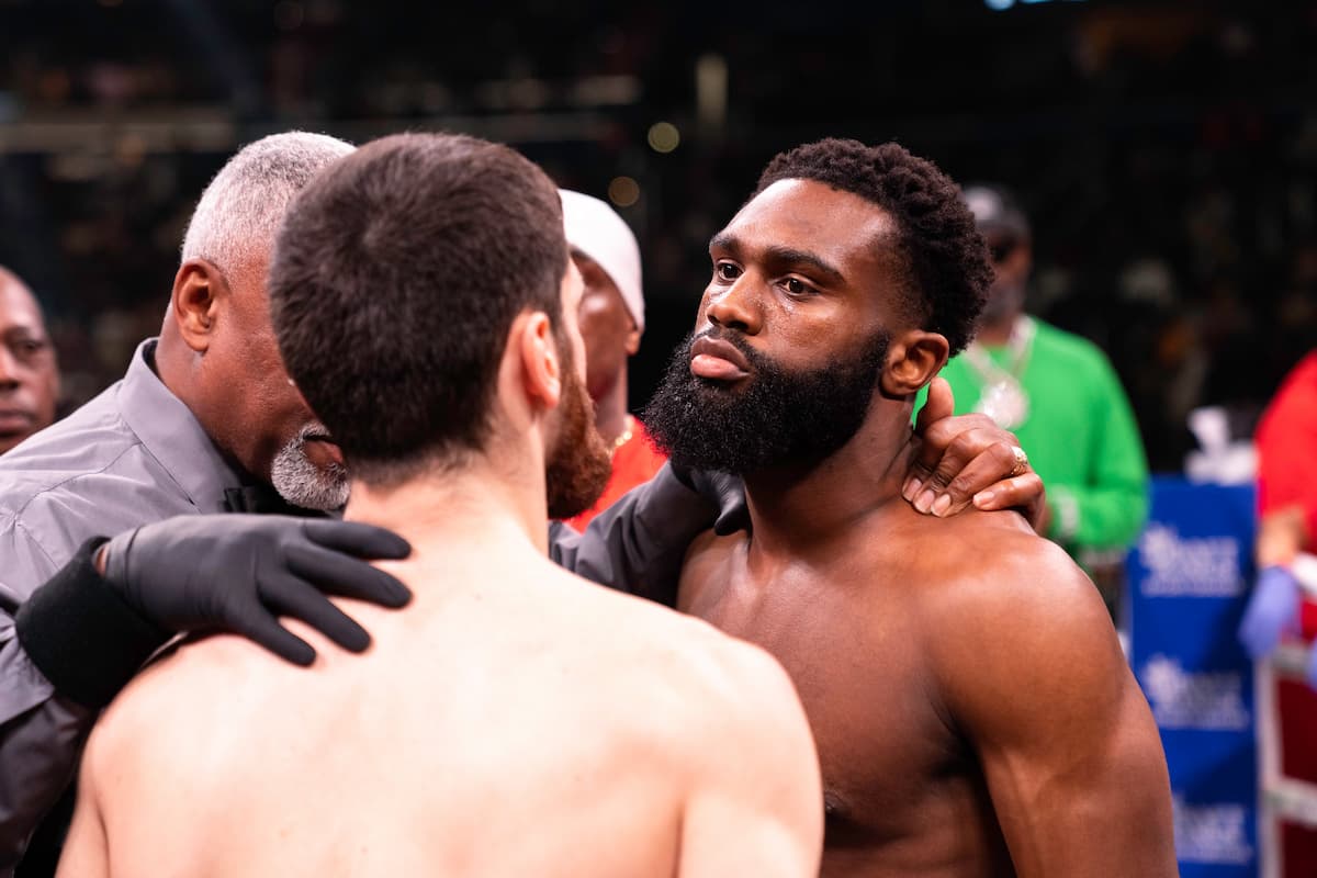Full fight video: Jaron Ennis bests Karen Chukhadzhian by decision to ...