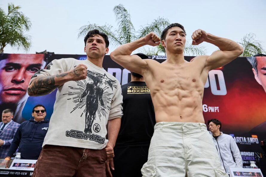 Photos: Ryan Garcia aims to knock out Rukiya Anpo, who labels him 'Fake ...