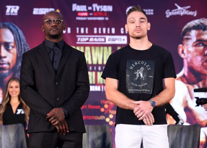 Photos: Keyshawn Davis vs Gustavo Daniel Lemos final pre-fight press ...