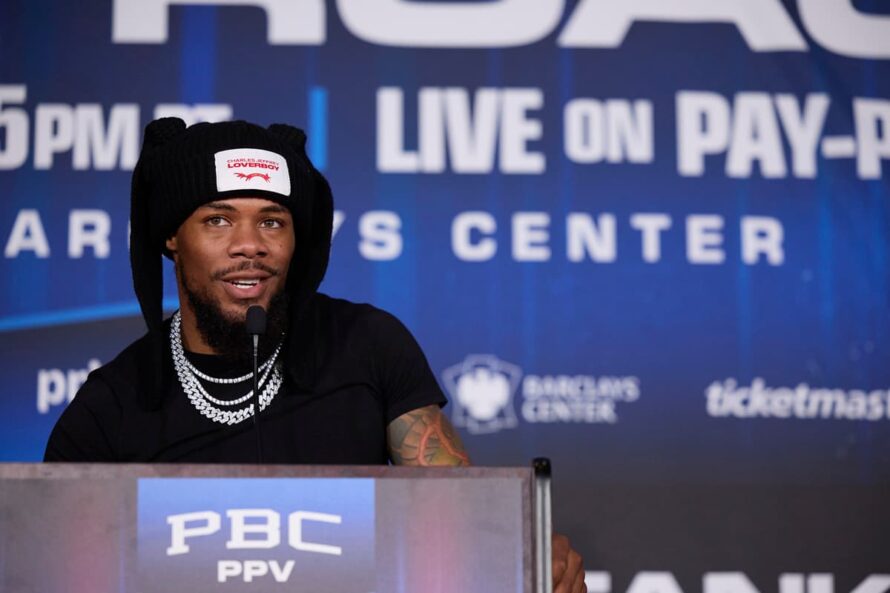 Photos: Gervonta Davis vs Lamont Roach Jr first face-off - FIGHTMAG