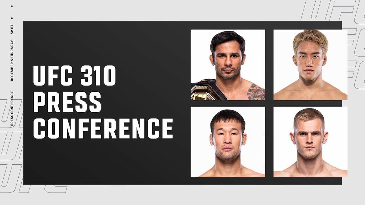 UFC 310 press conference video - FIGHTMAG