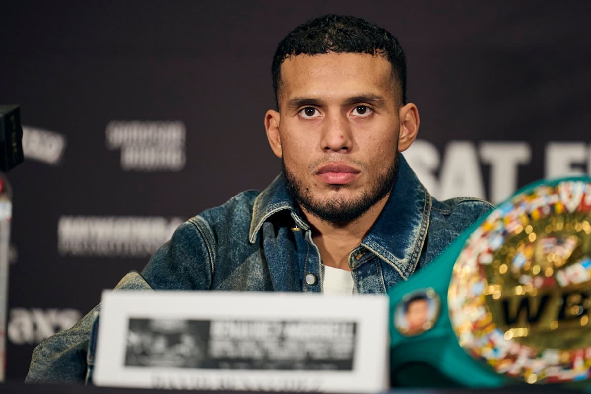 Photos: David Benavidez aims to 'hurt' David Morrell, who says 'Monster ...