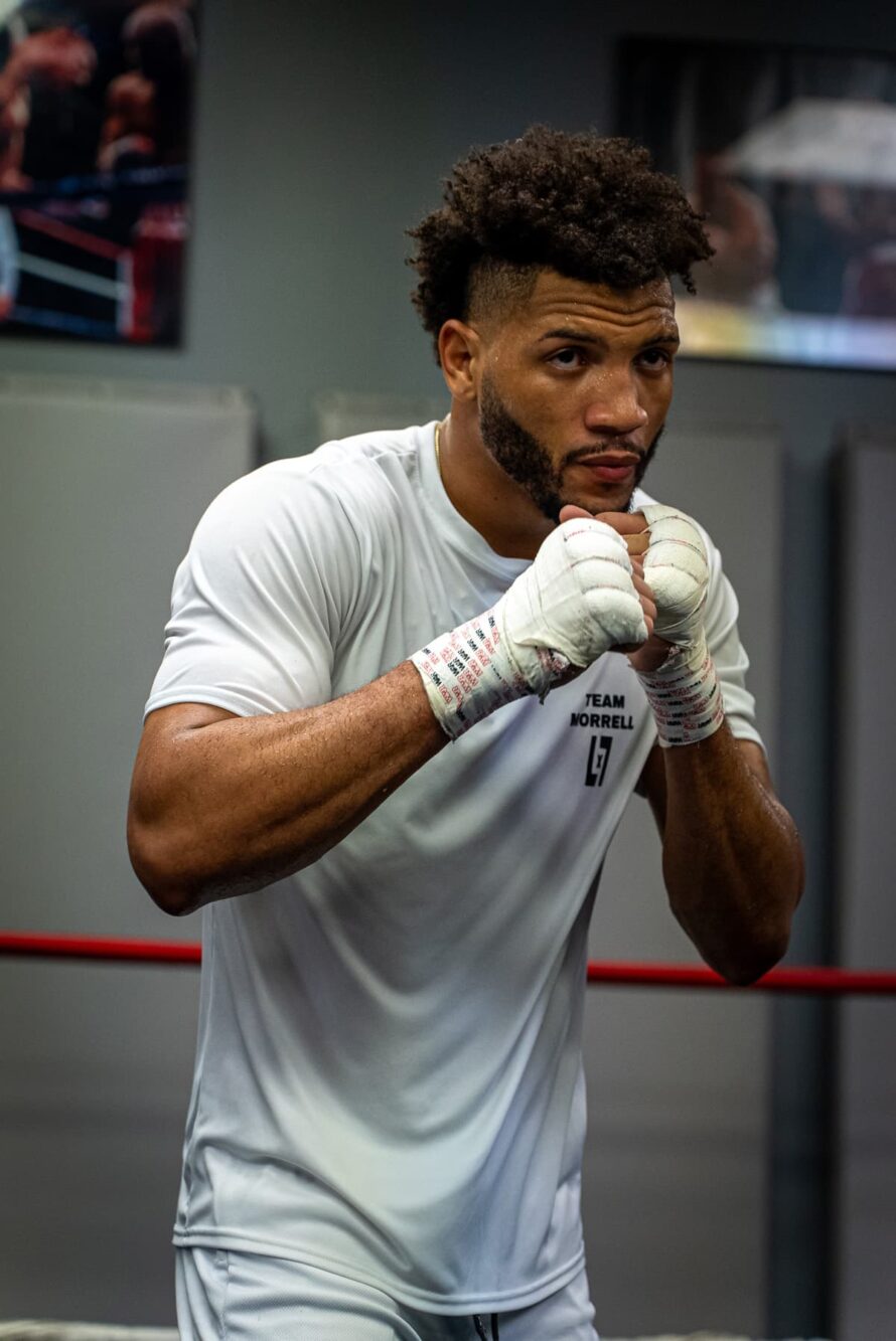 Photos: David Morrell prepares for David Benavidez fight 'that changes ...