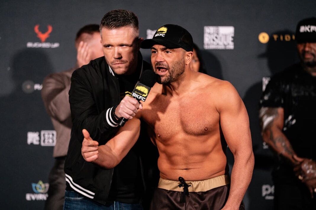 KnuckleMania 5 photos: Eddie Alvarez vs Jeremy Stephens on weight in ...