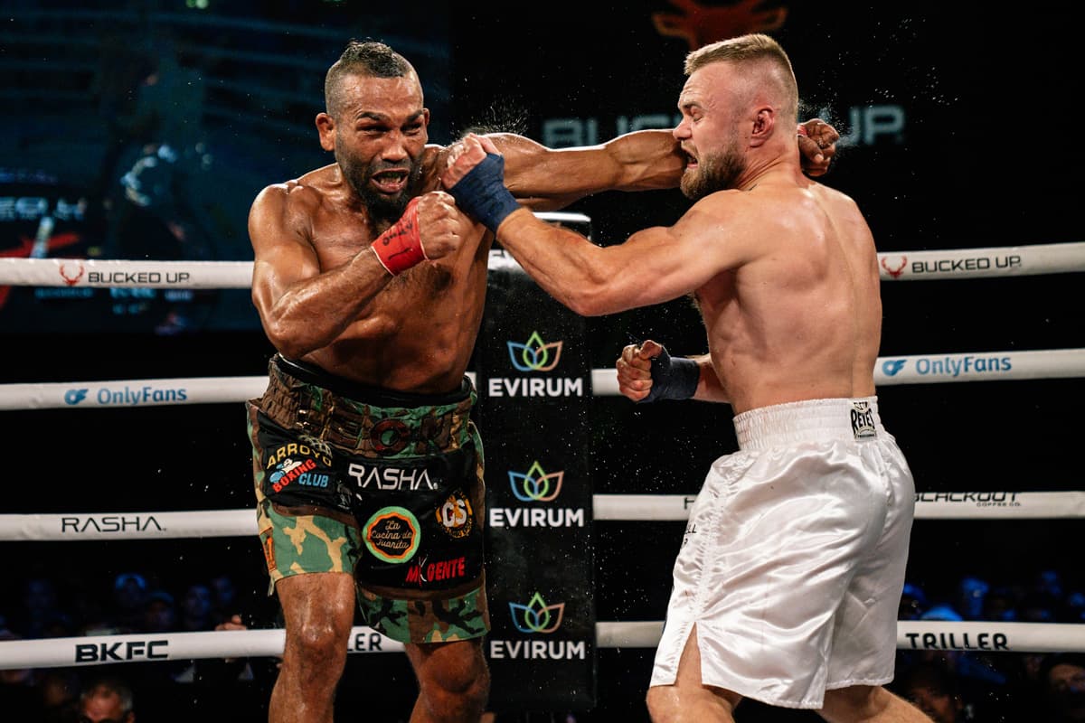 BKFC Pechanga photos: Evgeny Kurdanov takes decision against Elvin Leon ...