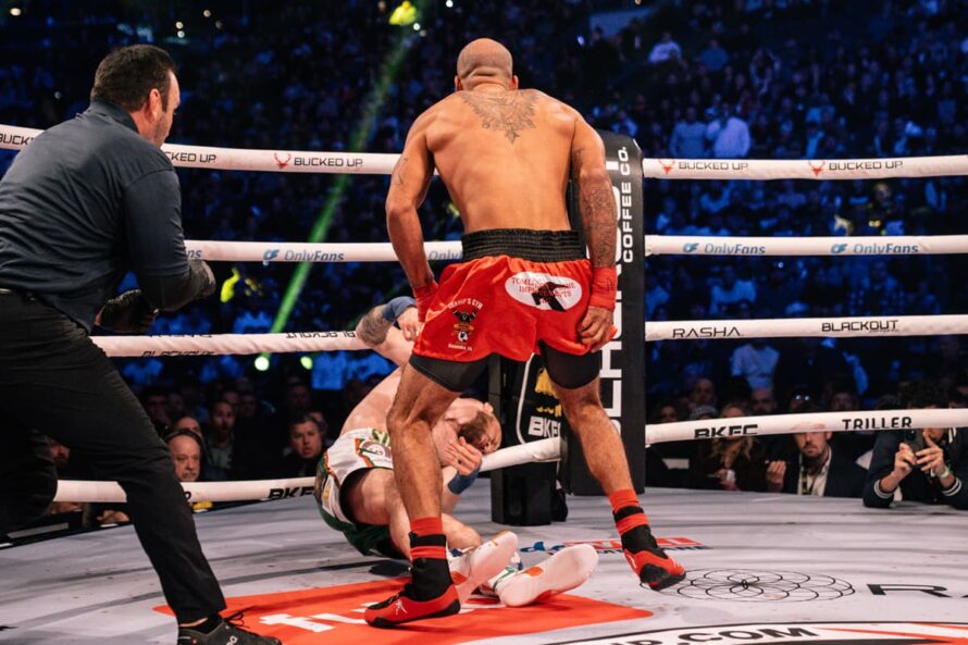 BKFC KnuckleMania 5 photos: Jeremy Stephens stops Eddie Alvarez in ...