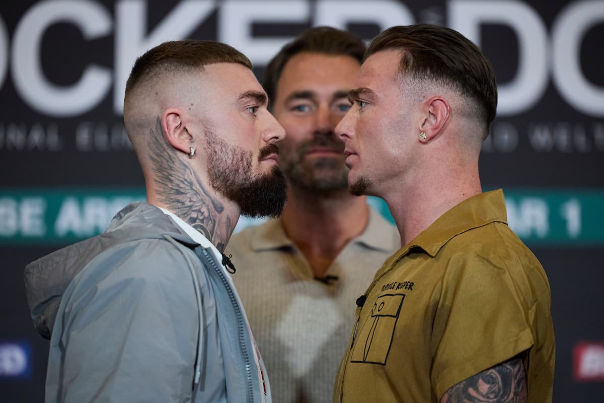 Photos: Lewis Crocker vs Paddy Donovan first face-off - FIGHTMAG