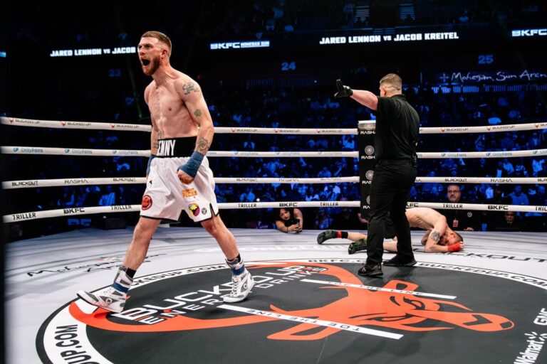 BKFC Mohegan Sun photos: Julian Lane KO's Cameron Vancamp in fourth ...