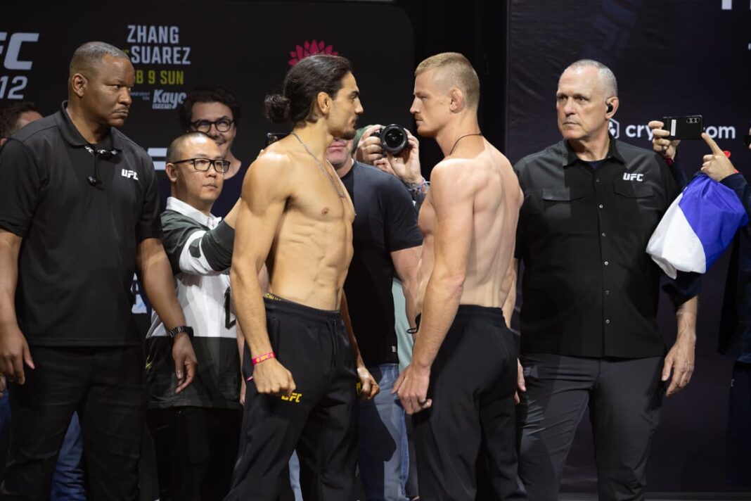 UFC 312 photos: Dricus du Plessis vs Sean Strickland on weight for 185 ...