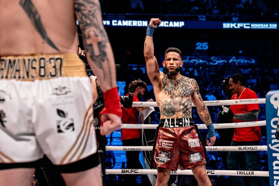 BKFC Mohegan Sun photos: Julian Lane KO's Cameron Vancamp in fourth ...