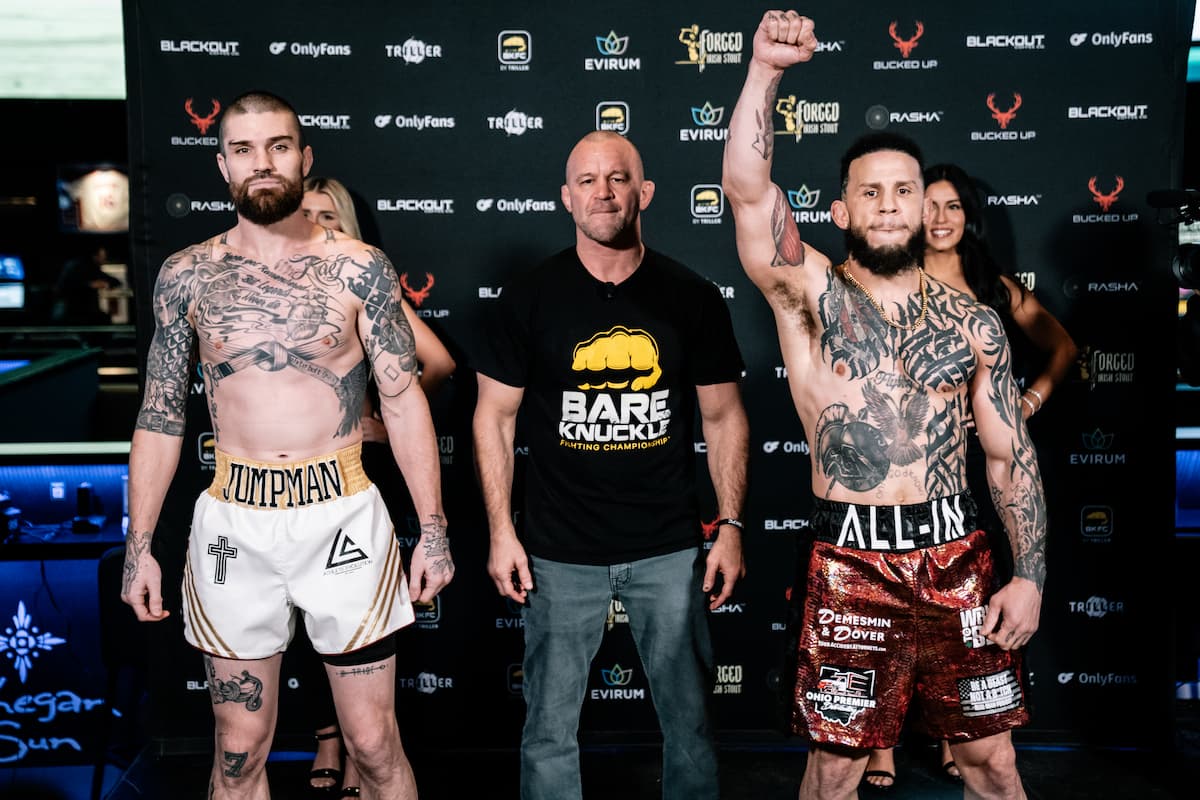 BKFC Mohegan Sun results: Lane vs Vanvamp - FIGHTMAG