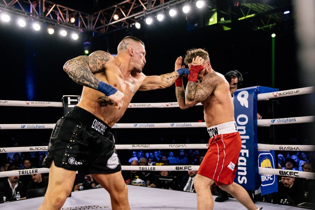 BKFC Philly photos: Dustin Pague TKO's Andrew Angelcor in second round - FIGHTMAG