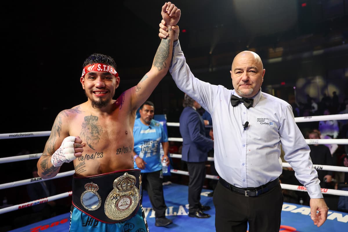 Photos: Eduardo 'Rocky' Hernandez bests Rene Tellez Giron by decision ...