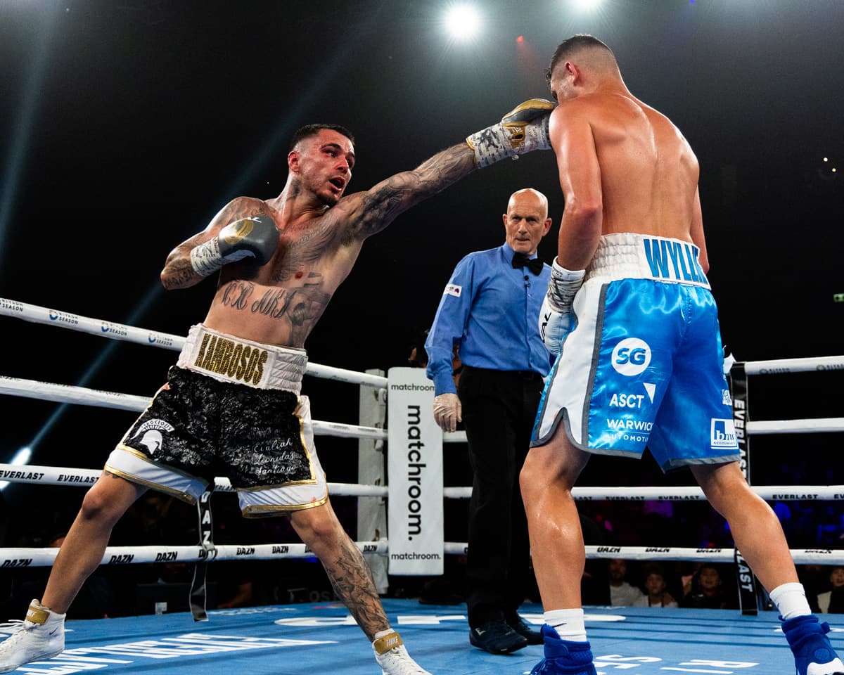 Photos: George Kambosos Jr defeats Jake Wyllie, calls out Richardson ...
