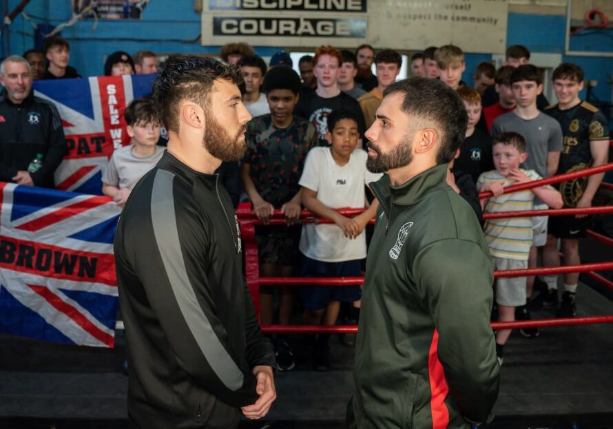 Photos: Pat Brown vs Federico Javier Grandone first face-off - FIGHTMAG