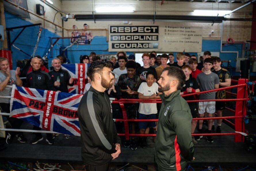 Photos: Pat Brown vs Federico Javier Grandone first face-off - FIGHTMAG