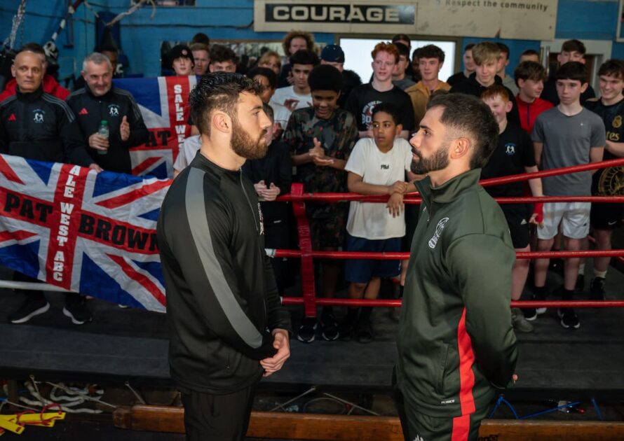 Photos: Pat Brown vs Federico Javier Grandone first face-off - FIGHTMAG