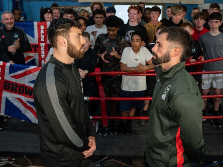 Photos: Pat Brown vs Federico Javier Grandone first face-off - FIGHTMAG