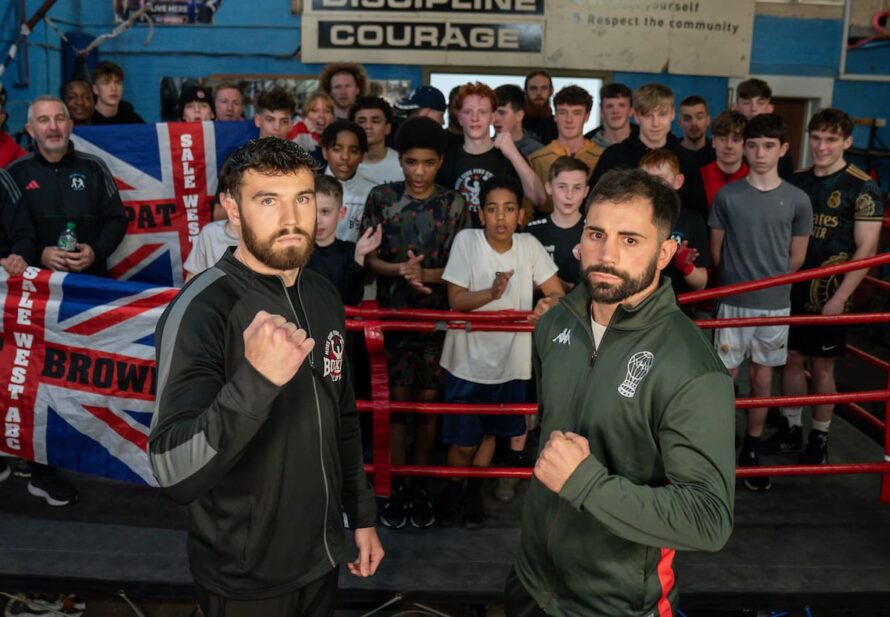 Photos: Pat Brown vs Federico Javier Grandone first face-off - FIGHTMAG
