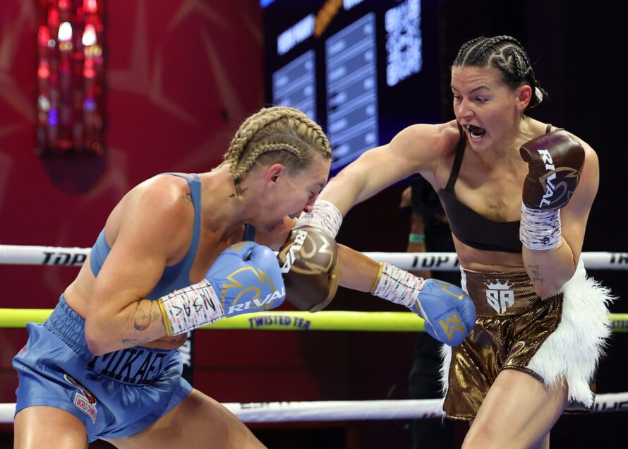Photos: Mikaela Mayer bests Sandy Ryan in rematch, calls out Lauren ...