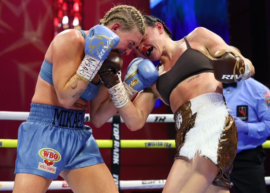 Photos: Mikaela Mayer bests Sandy Ryan in rematch, calls out Lauren ...