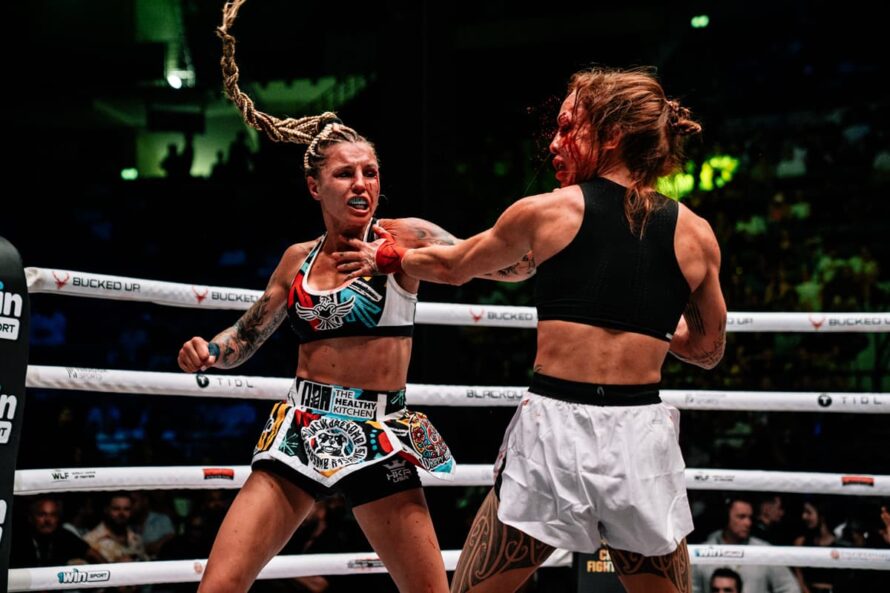 BKFC 71 photos: Austin Trout suffers knockdown, defeats Carlos Trinidad ...