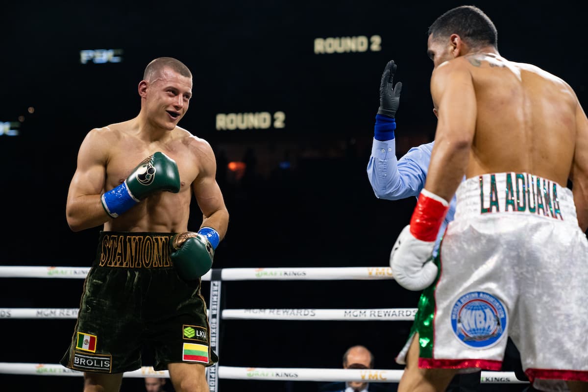 Full fight video: Eimantas Stanionis retains title by decision against ...
