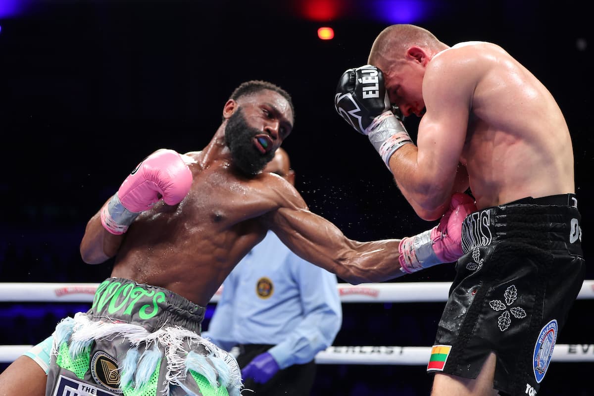 Jaron 'Boots' Ennis vs Eimantas Stanionis full fight video highlights - FIGHTMAG