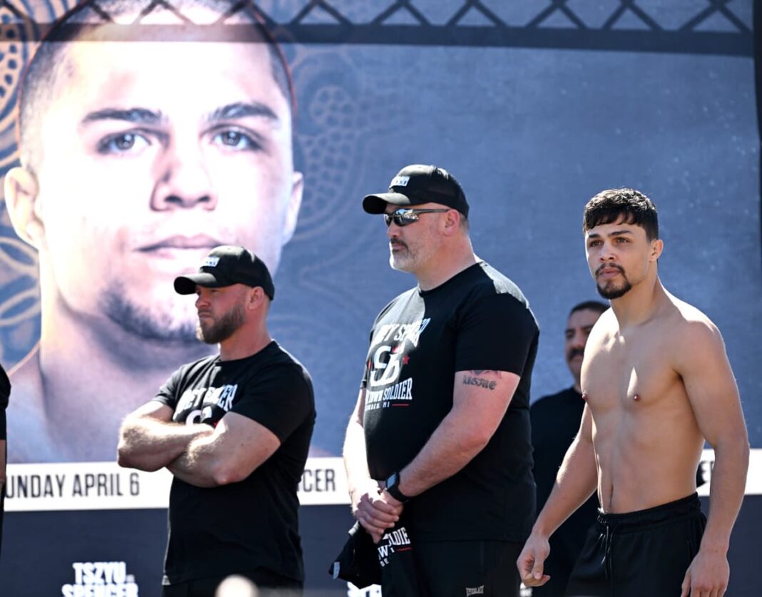 Photos: Tim Tszyu vs Joey Spencer on weight for 154 lbs bout in ...