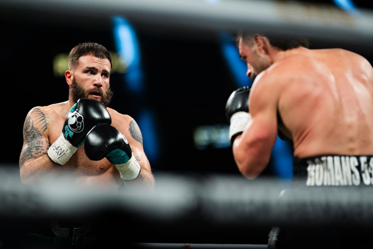 Full fight video: Caleb Plant gets dropped, stops Trevor McCumby in ...