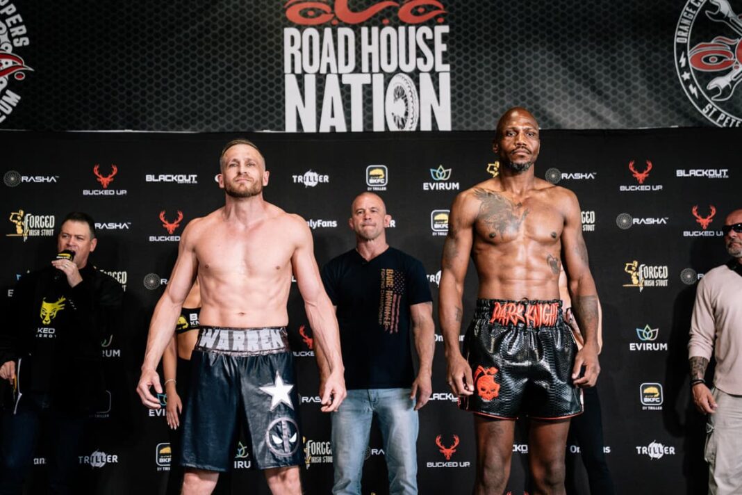 BKFC Clearwater weigh-in photos: Jared Warren vs Joseph Creer official ...