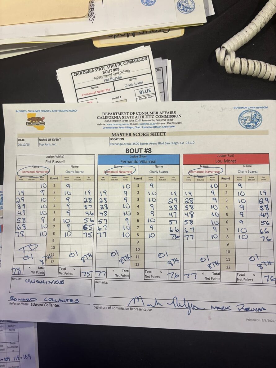 Navarrete vs Suarez results, full fight card - FIGHTMAG
