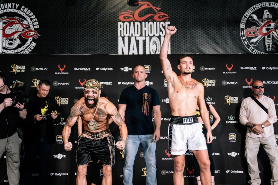 BKFC Clearwater weigh-in photos: Jared Warren vs Joseph Creer official ...