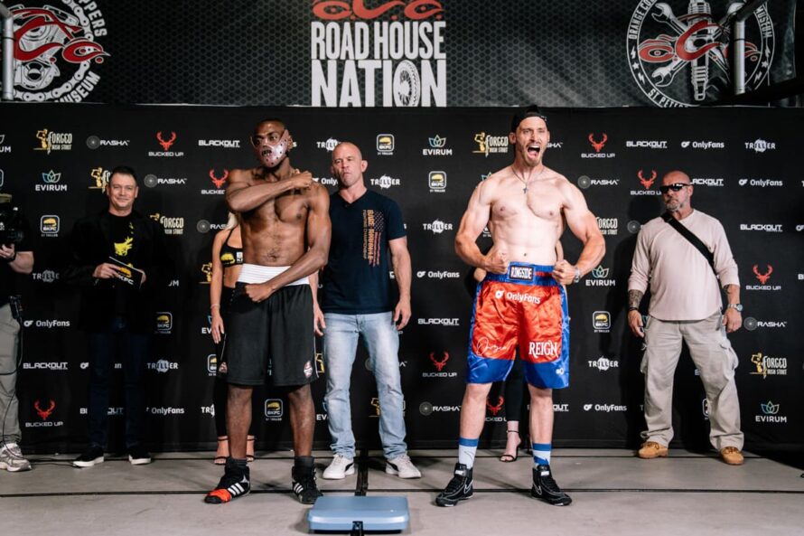BKFC Clearwater weigh-in photos: Jared Warren vs Joseph Creer official ...