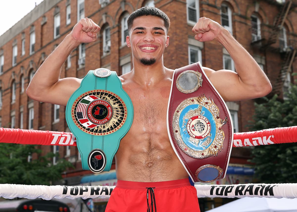 Xander Zayas faces Jorge Garcia Perez for vacant title in New York City in July - FIGHTMAG
