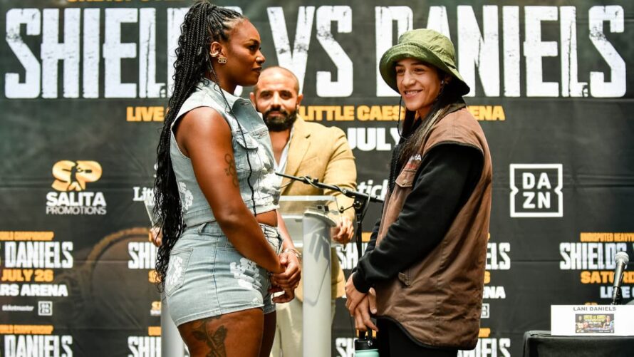 Claressa Shields eyes victory against Lani Daniels: Nobody in the world ...