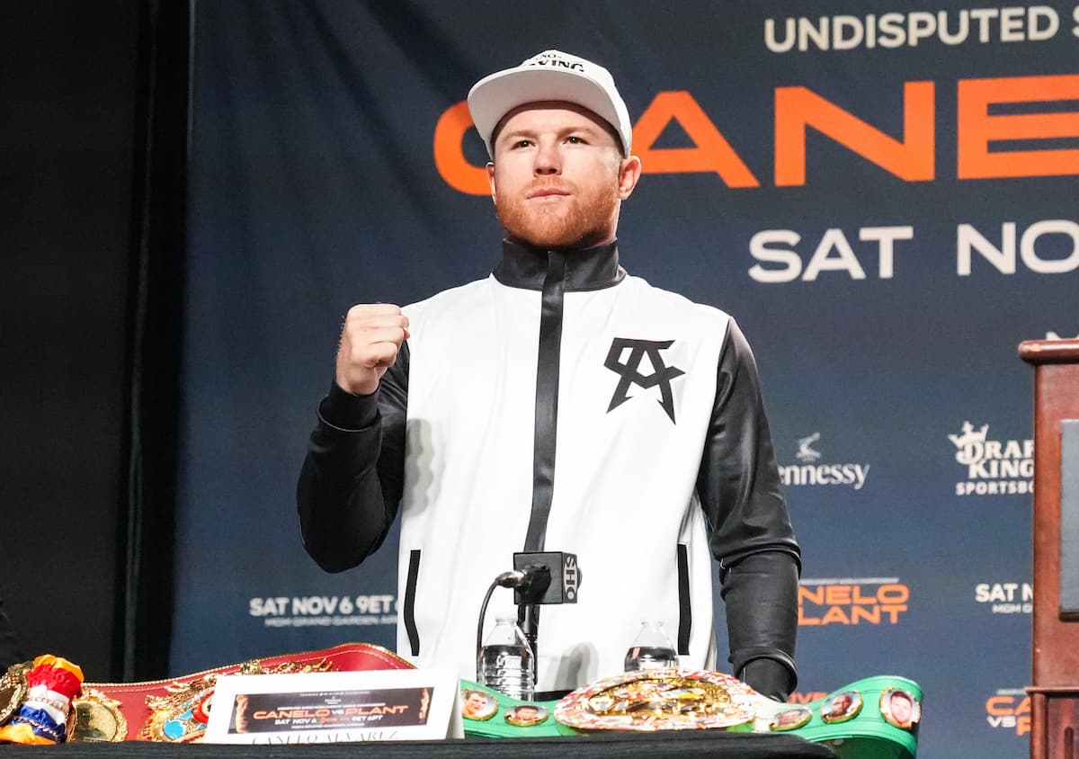 Canelo vs Crawford: Riyadh press conference video - FIGHTMAG