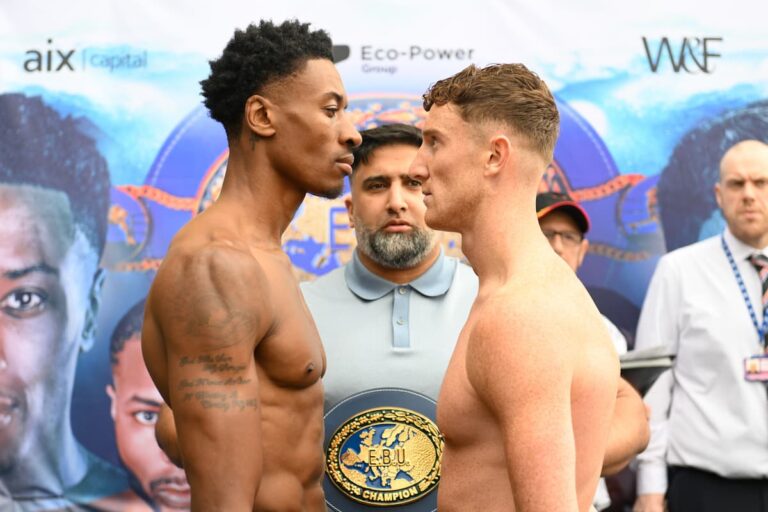 Live results: Bradley Rea defeats Shakan Pitters to win European title ...