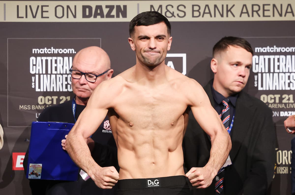 Catterall vs Eubank: Official weigh-in - FIGHTMAG